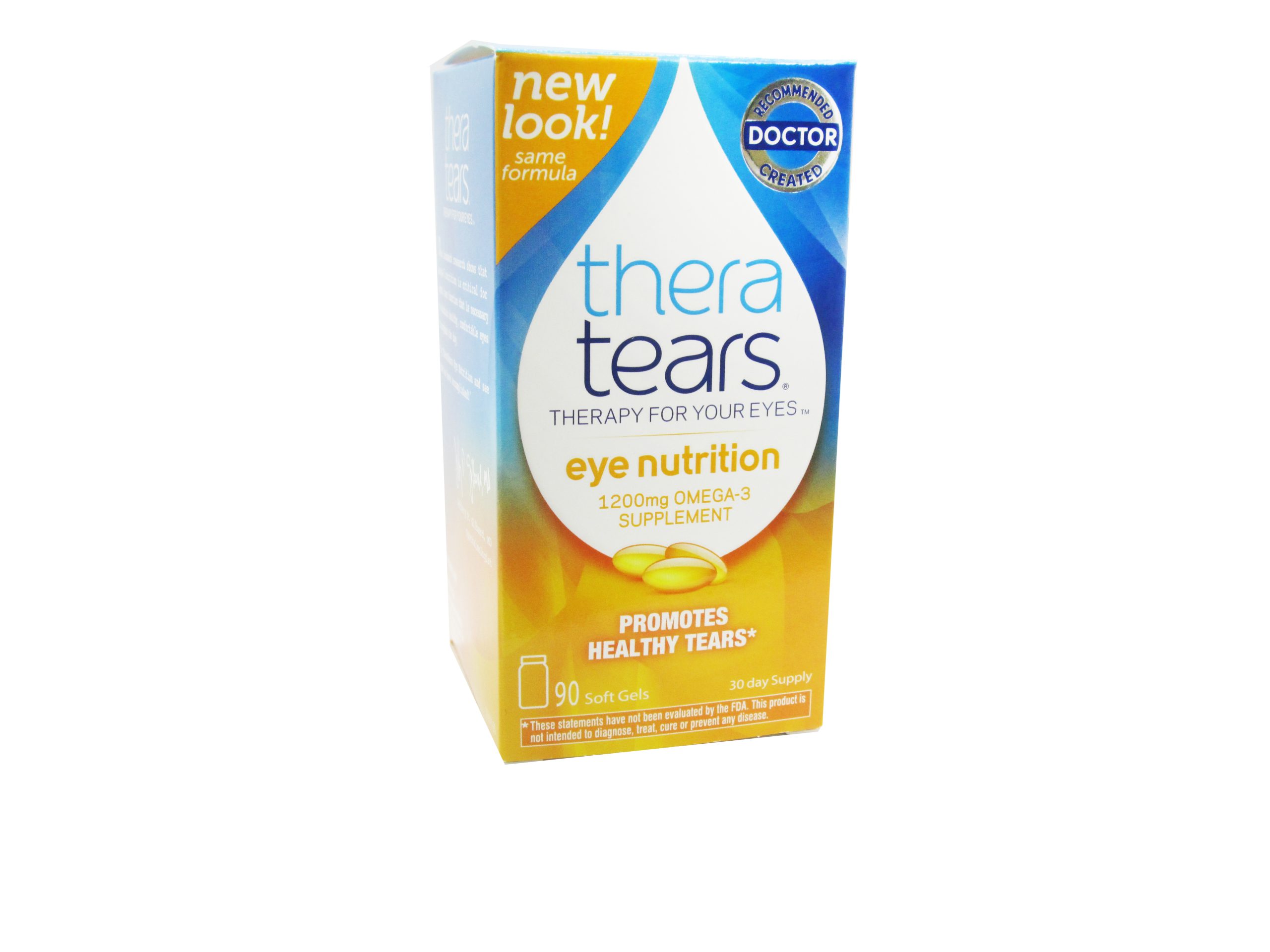 TheraTears Eye Nutrition Softgel 90's - Medistore