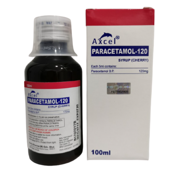 Axcel Paracetamol 250mg Suspension 100ml - Medistore